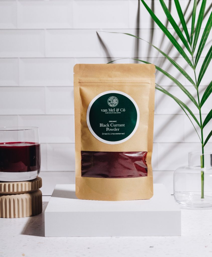 Organic Black Currant Powder - Van Mel & Co.
